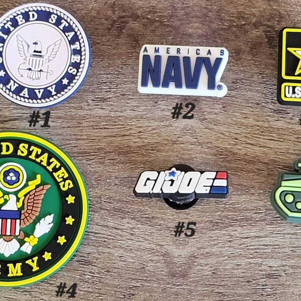 Military Jibbitz - Etsy