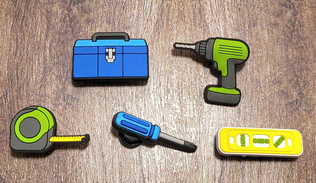 Construction Tool Shoe Charms - Etsy