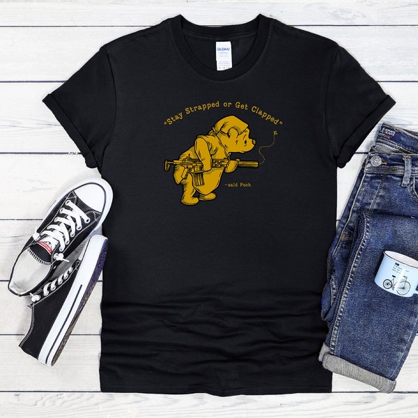 Stay Strapped or Get Clapped Svg - Etsy