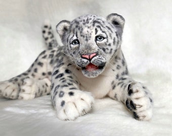 Leopard Realistic Toy - Etsy