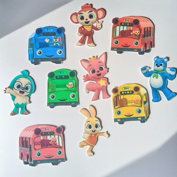 Pinkfong and Hogi Birthday Invitation - Etsy