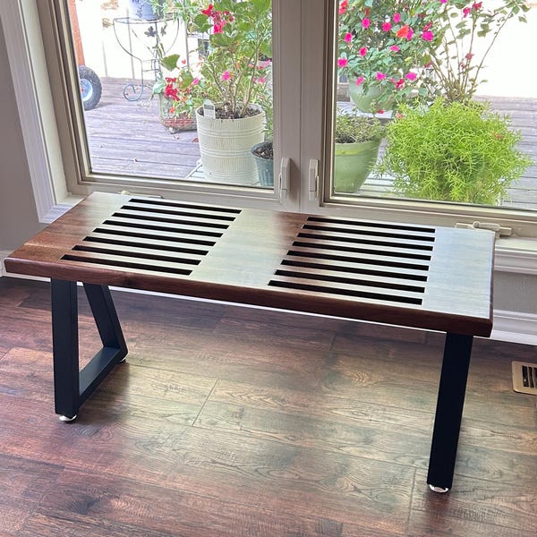 Slat Bench - Etsy