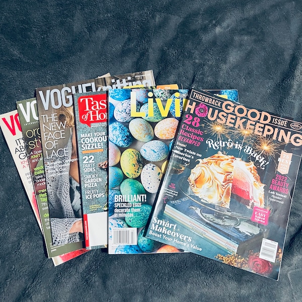 Bulk Lot Magazines - Etsy
