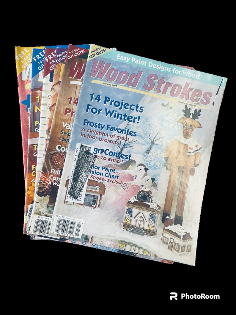 Magazine Lot of 3-5 Mix Media, Junk Journal, Collage, Vintage to Modern ...