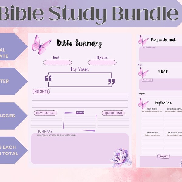 Bible Journaling Template - Etsy