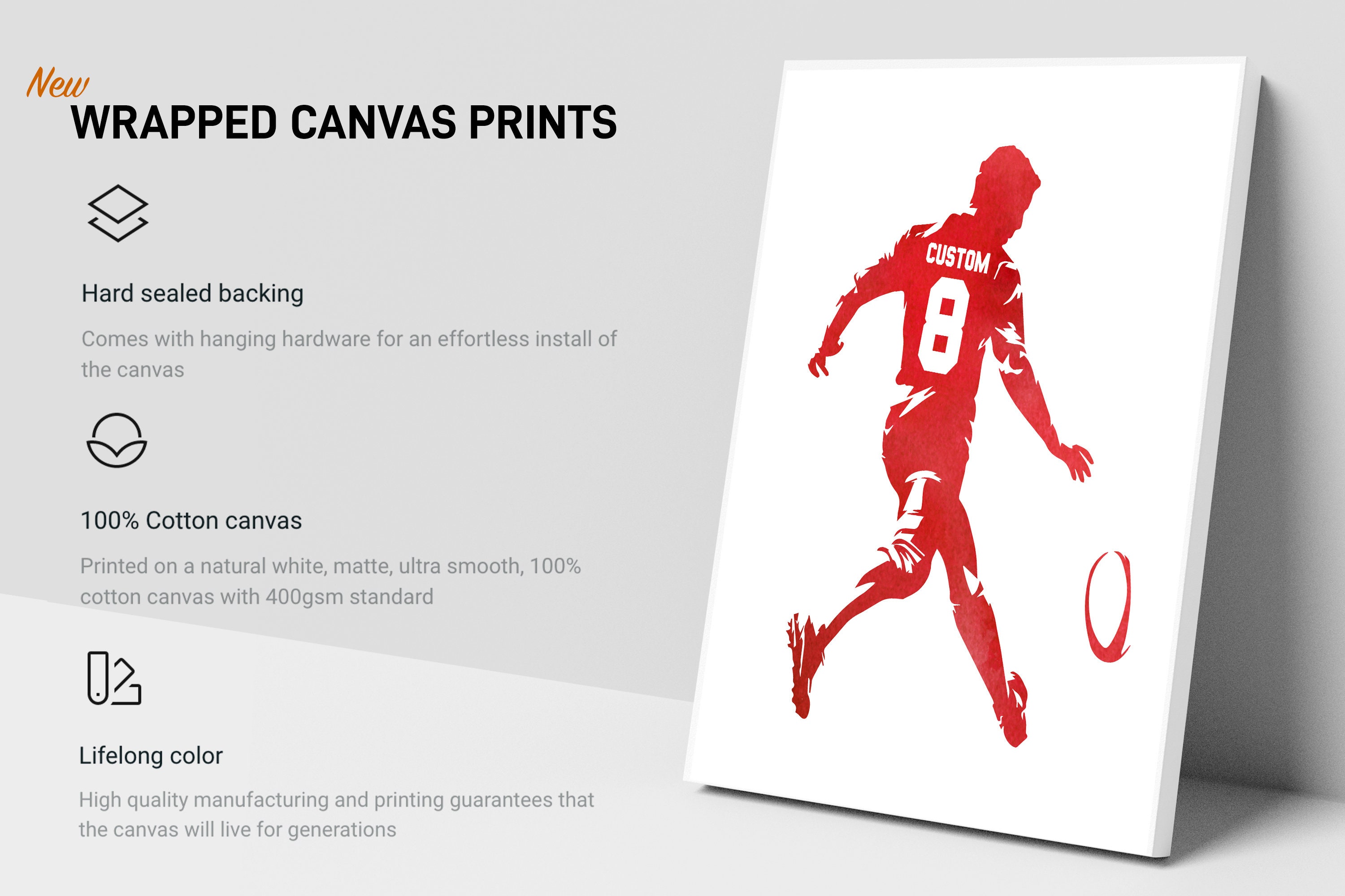 Personalized Rugby Poster, Custom Rugby Jersey Art, Rugby Player Print ...