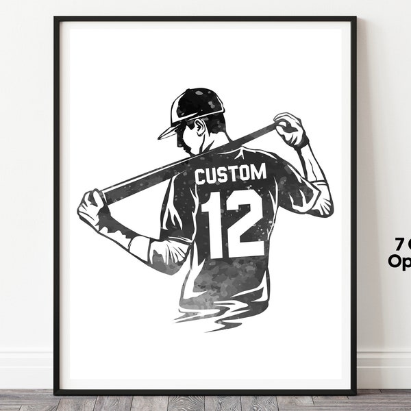 Baseball Poster - Etsy