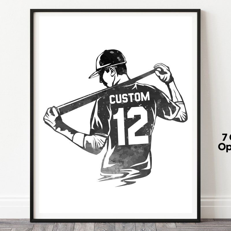 Baseball Poster - Etsy