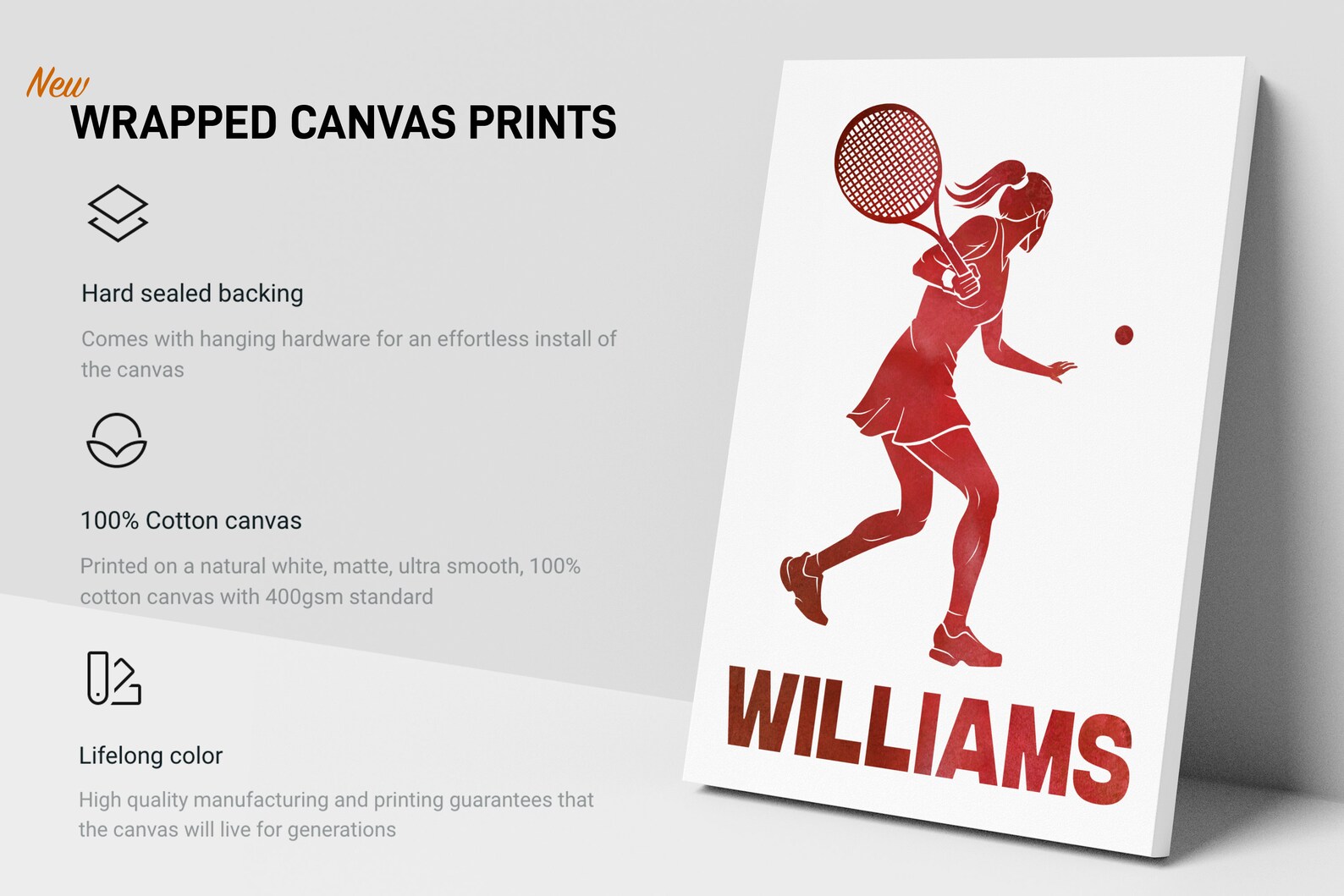 Personalized Women's Tennis Poster, Custom Women Tennis Print, Tennis ...