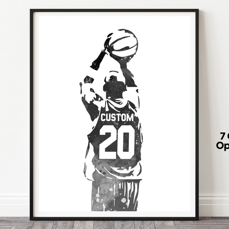Custom Basketball - Etsy