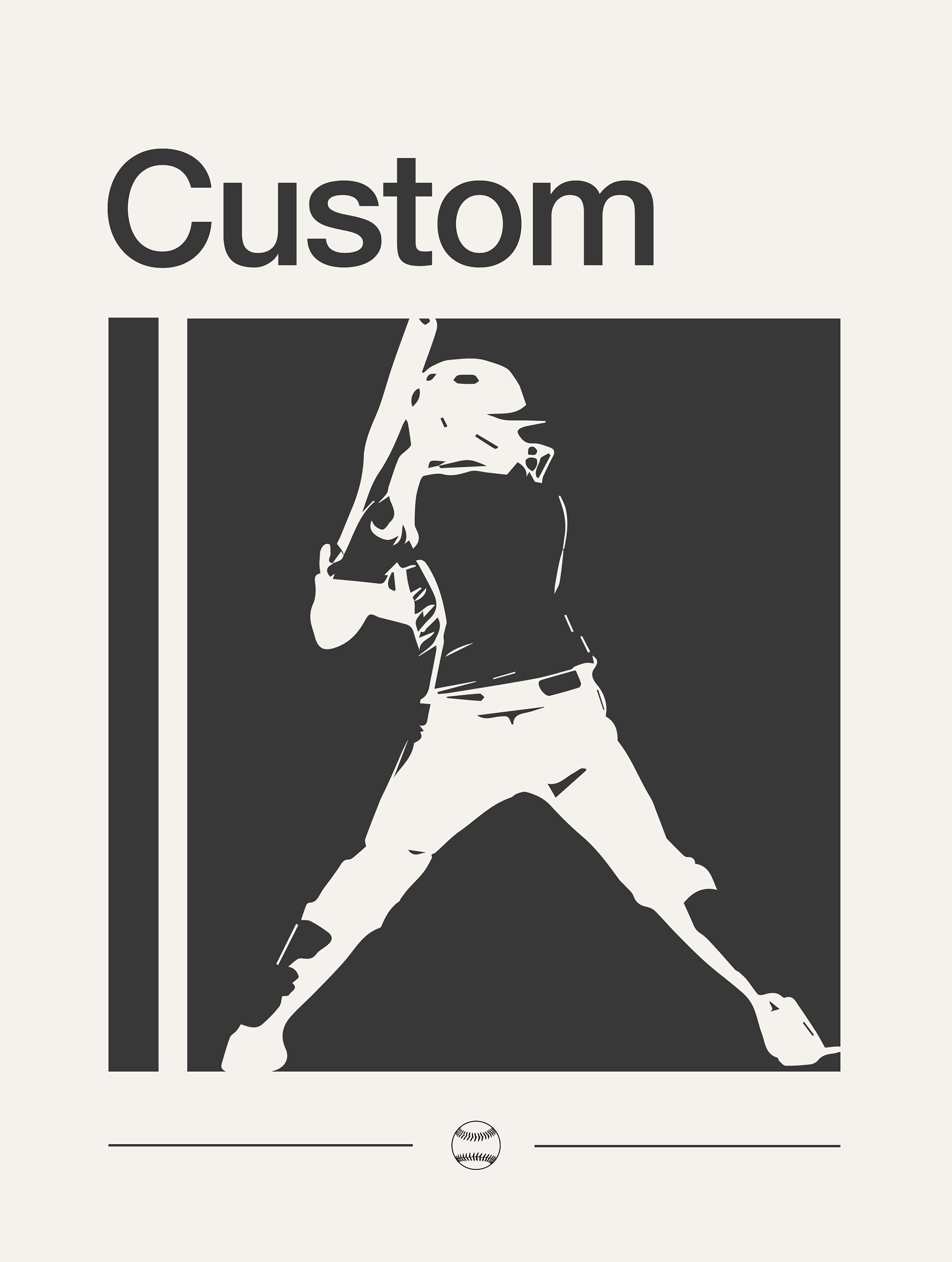 Personalized Softball Print, Custom Softball Poster, Softball Player ...