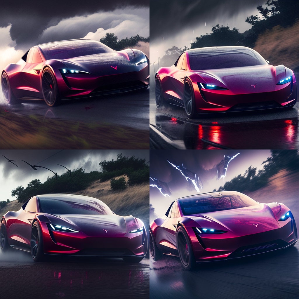 Red Tesla Png Images - Etsy