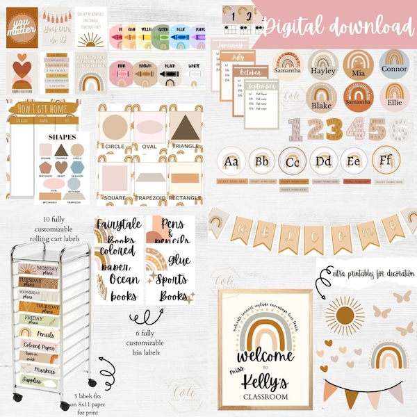 Desert Classroom Decor - Etsy