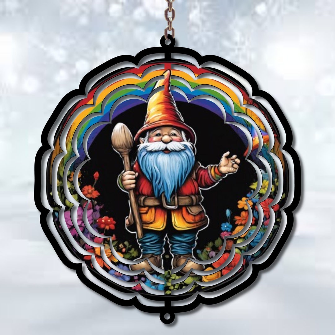 3d Unzip Wind Spinner for Sublimation Digital Printing, 3d Printed Wind ...