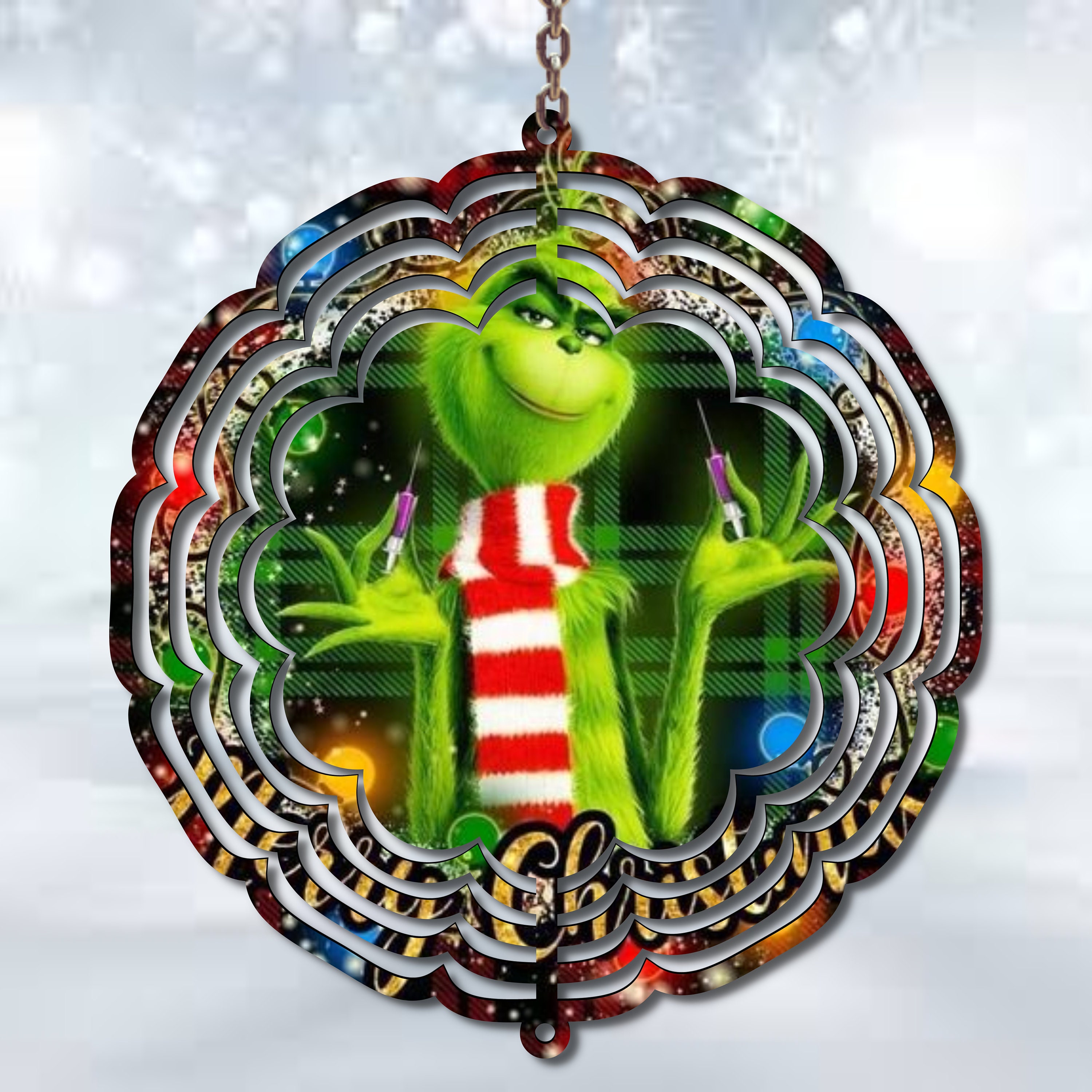 Grinch Sublimation, 15 Grinch Wind Spinner Bundle, Grinch Sublimation ...