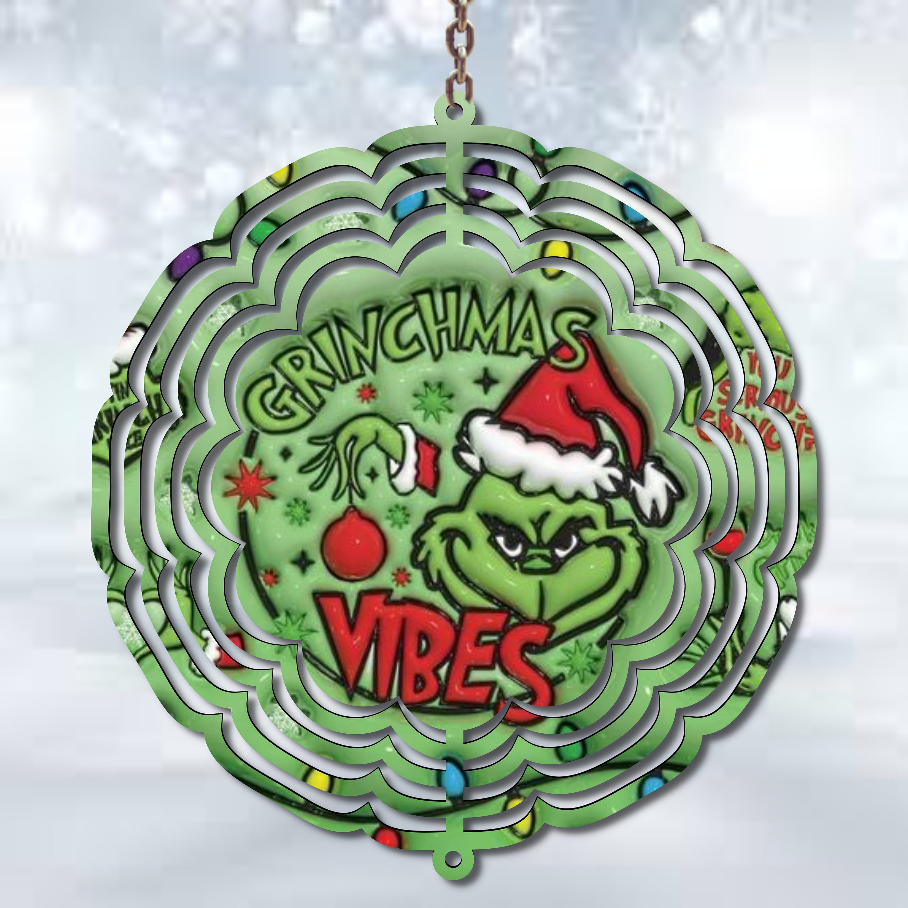 Grinch Sublimation, 15 Grinch Wind Spinner Bundle, Grinch Sublimation ...