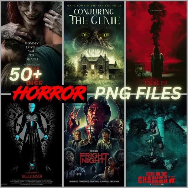 Horror Movie Decor - Etsy