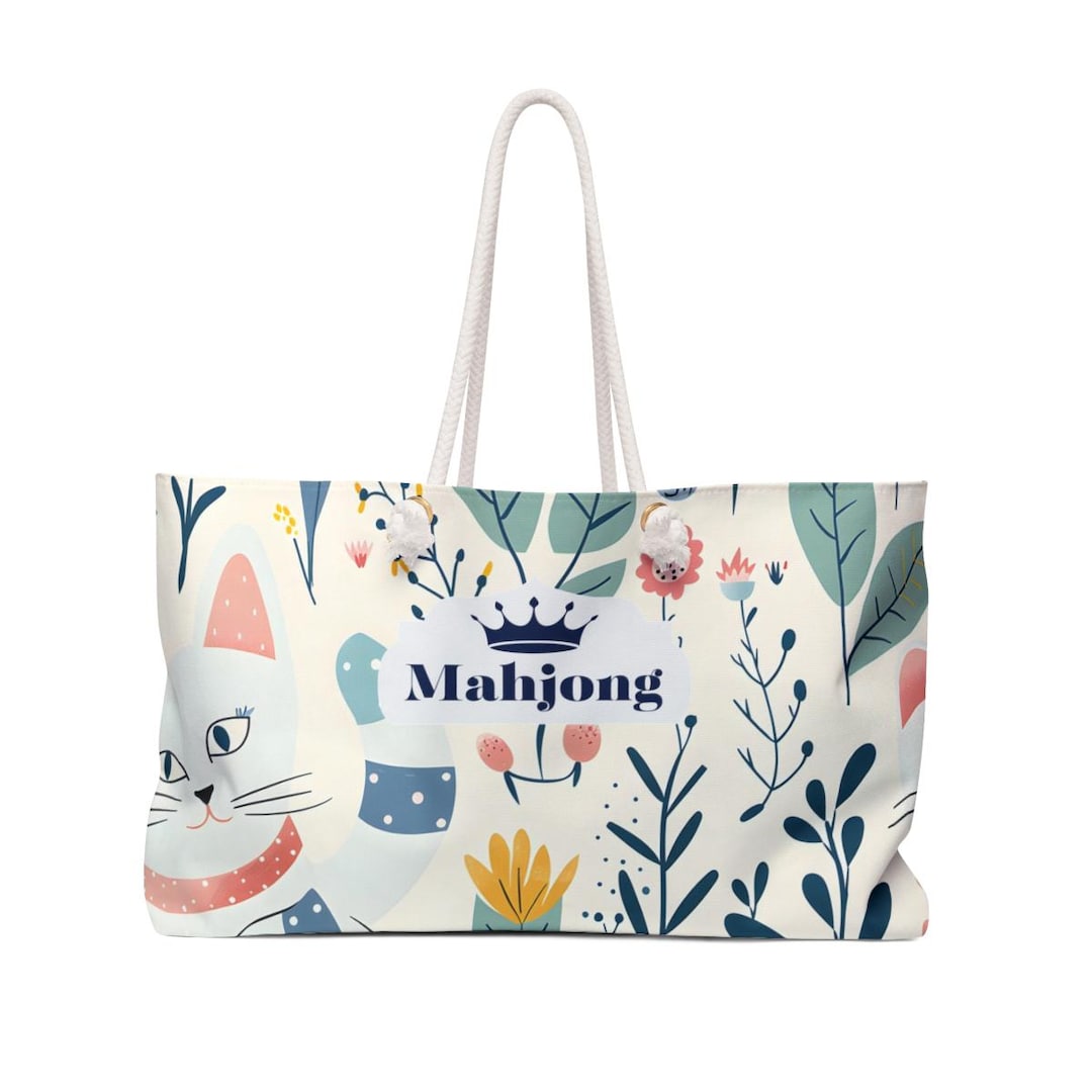 Cute Mahjong Tote Bag for Mahjong Fans, Great Mahjong Gift - Etsy