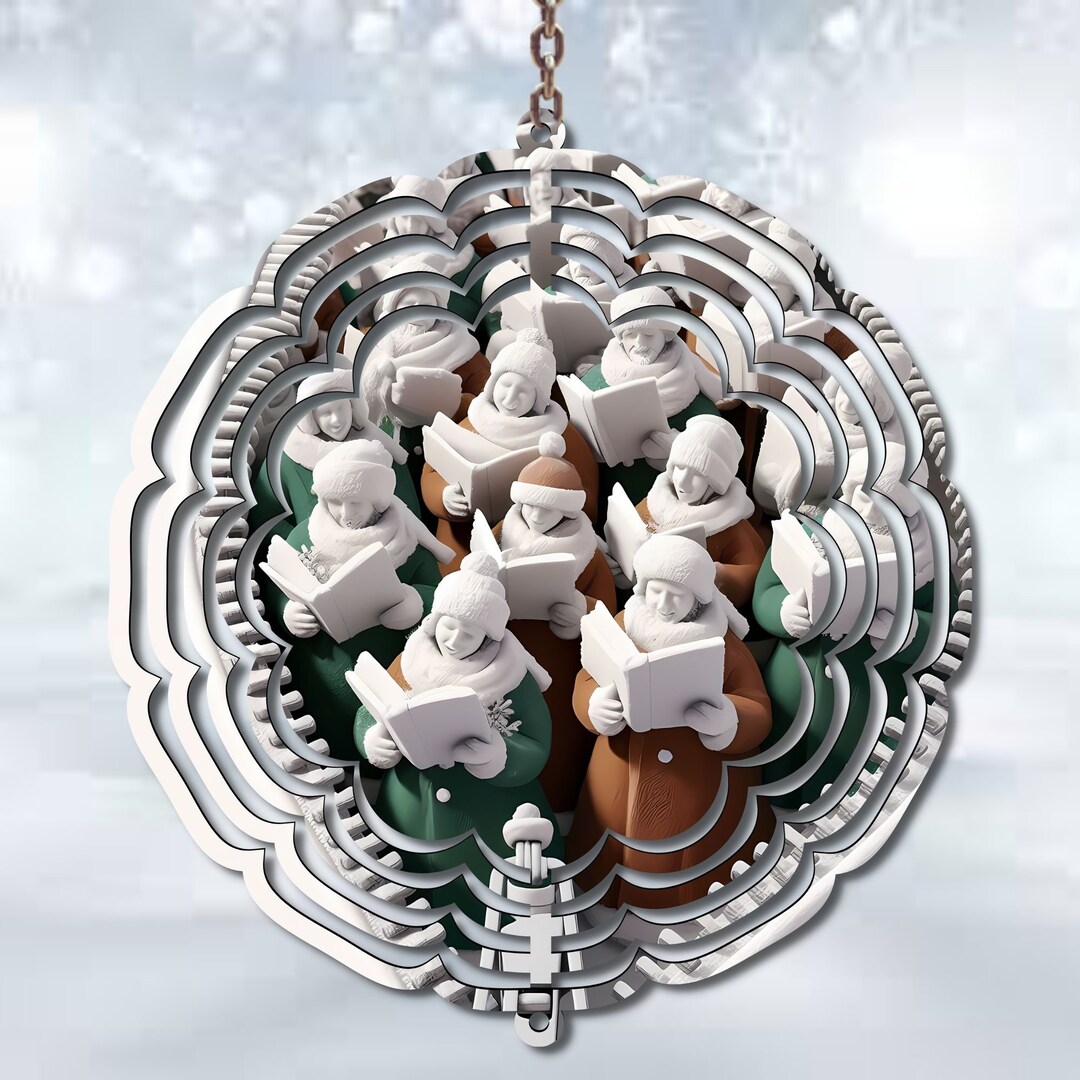 3d Unzip Wind Spinner for Sublimation Digital Print, 3d Printed Wind ...