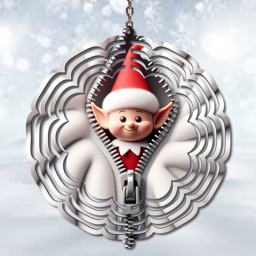 3d Unzip Wind Spinner for Sublimation Digital Printing, 3d Printed Wind ...