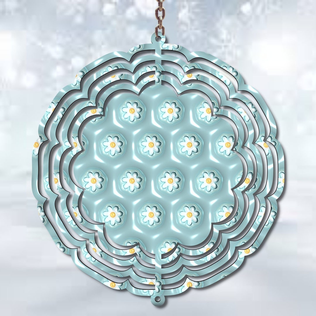 3d Inflated Sunflower Design, PNG File, Sublimation Digital Paper ...