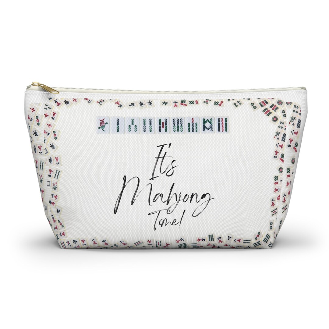 Mahjong Pouch Stylish and Functional Storage for Mahjong Tiles, It's ...