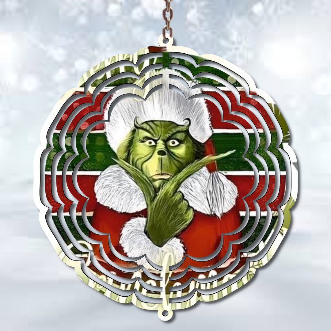 Grinch Sublimation, 15 Grinch Wind Spinner Bundle, Grinch Sublimation ...
