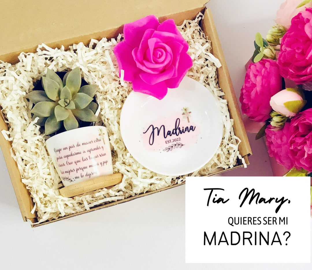 Unique Madrina Proposal in Spanish-personalized Godmother - Etsy