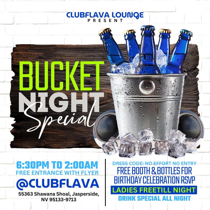 Editable Beer Bucket Flyer, DIY Event Flyer, Party Flyer, Beer Bucket ...