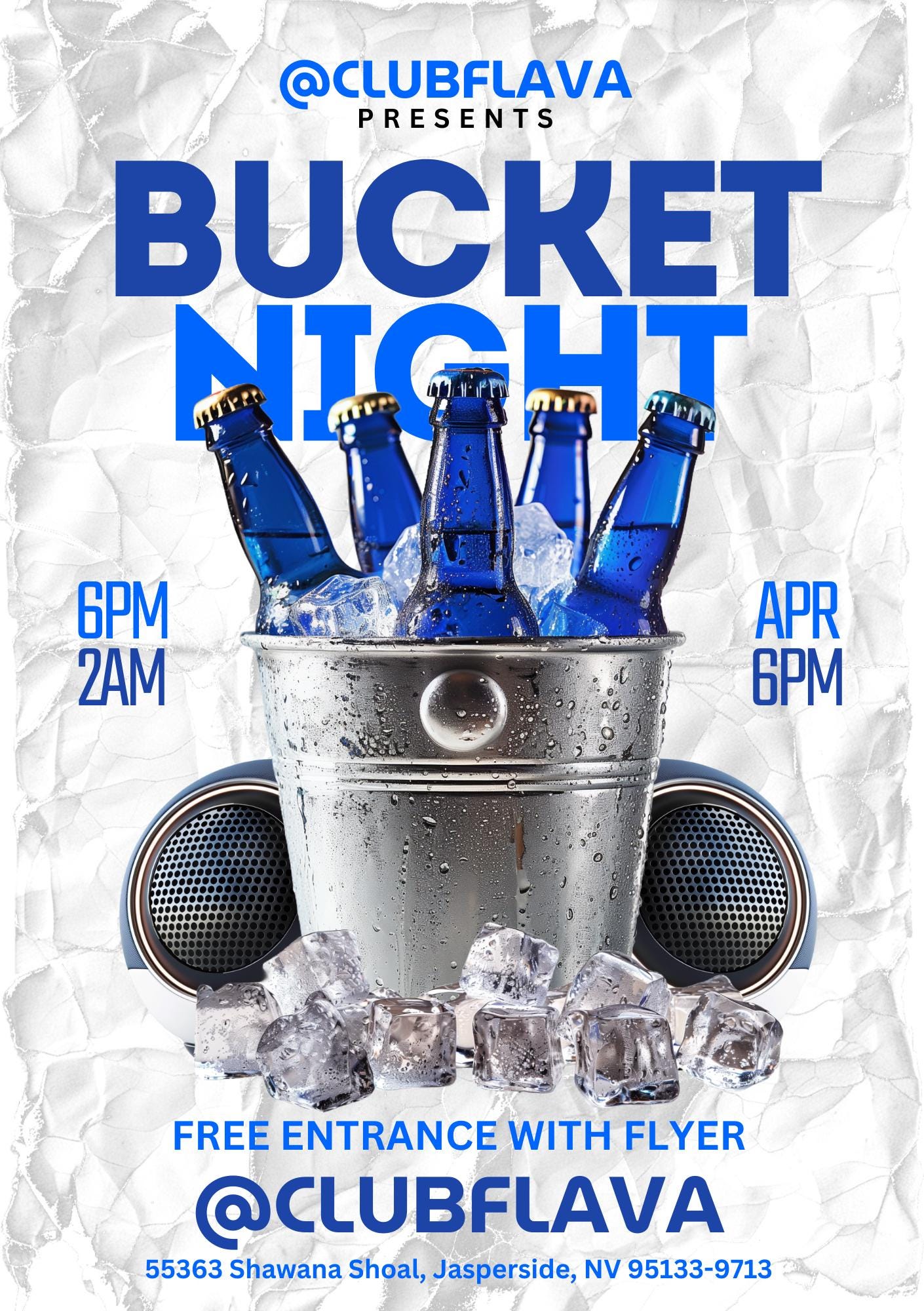 Editable Beer Bucket Flyer, DIY Event Flyer, Party Flyer, Beer Bucket ...