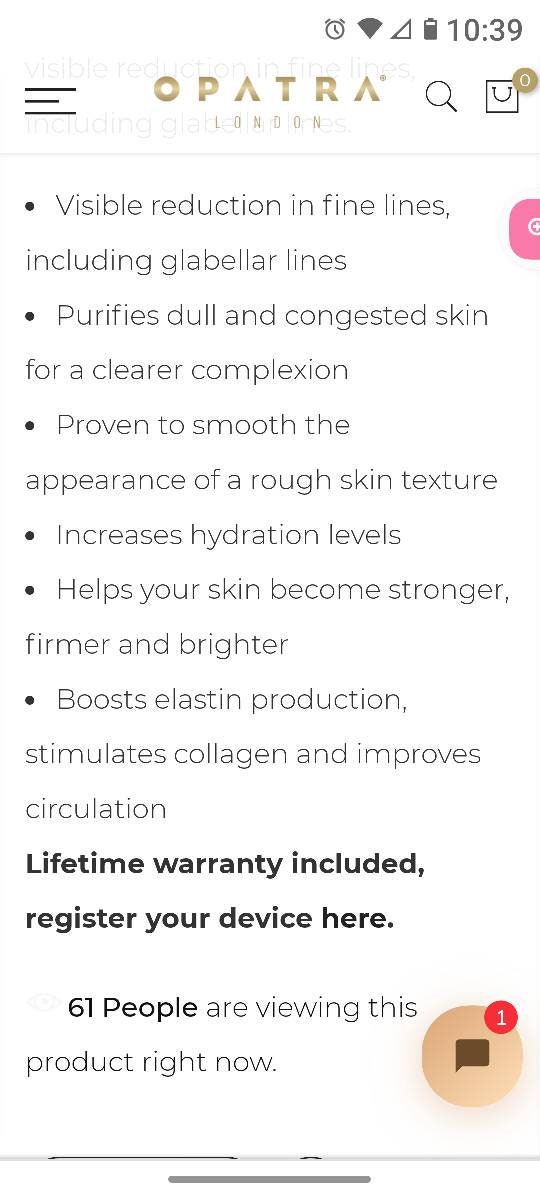 Opatra Synergy Marble Light Therapy Wrinkle and Facial Treatment - Etsy