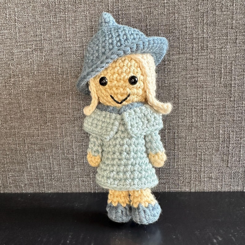 Blonde French Wizard School Girl Crochet Pattern - Etsy