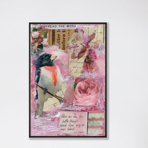 Inspirational Wall Art Using Recycle Vintage Books & Magazines ...