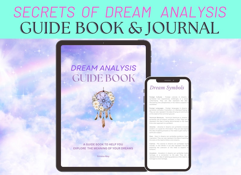 Dream Interpretation Guide Ebook * Mystic Dream Guide * Printable Pdf ...
