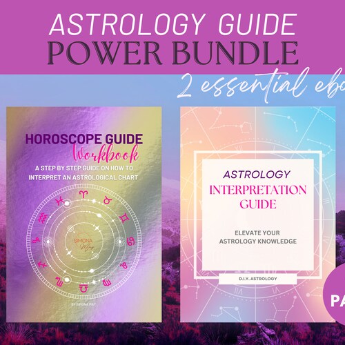 Astrology Interpretation Guide & Workbook Bundle Horoscope - Etsy