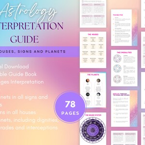 Astrology Interpretation Guide Ebook * Astrological Horoscope Guide ...