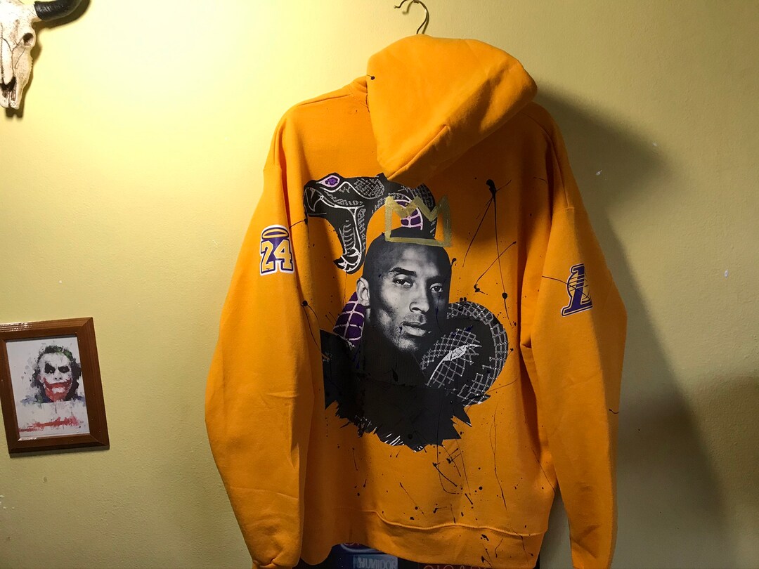 Black Mamba Kobe Bryant Hoodie - Etsy