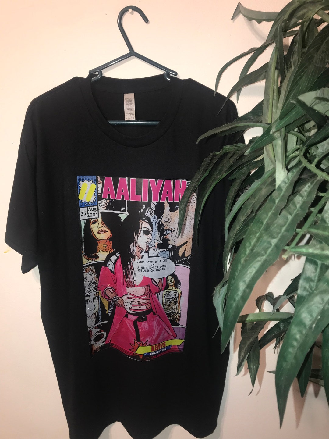 Aaliyah Comic Shirt - Etsy