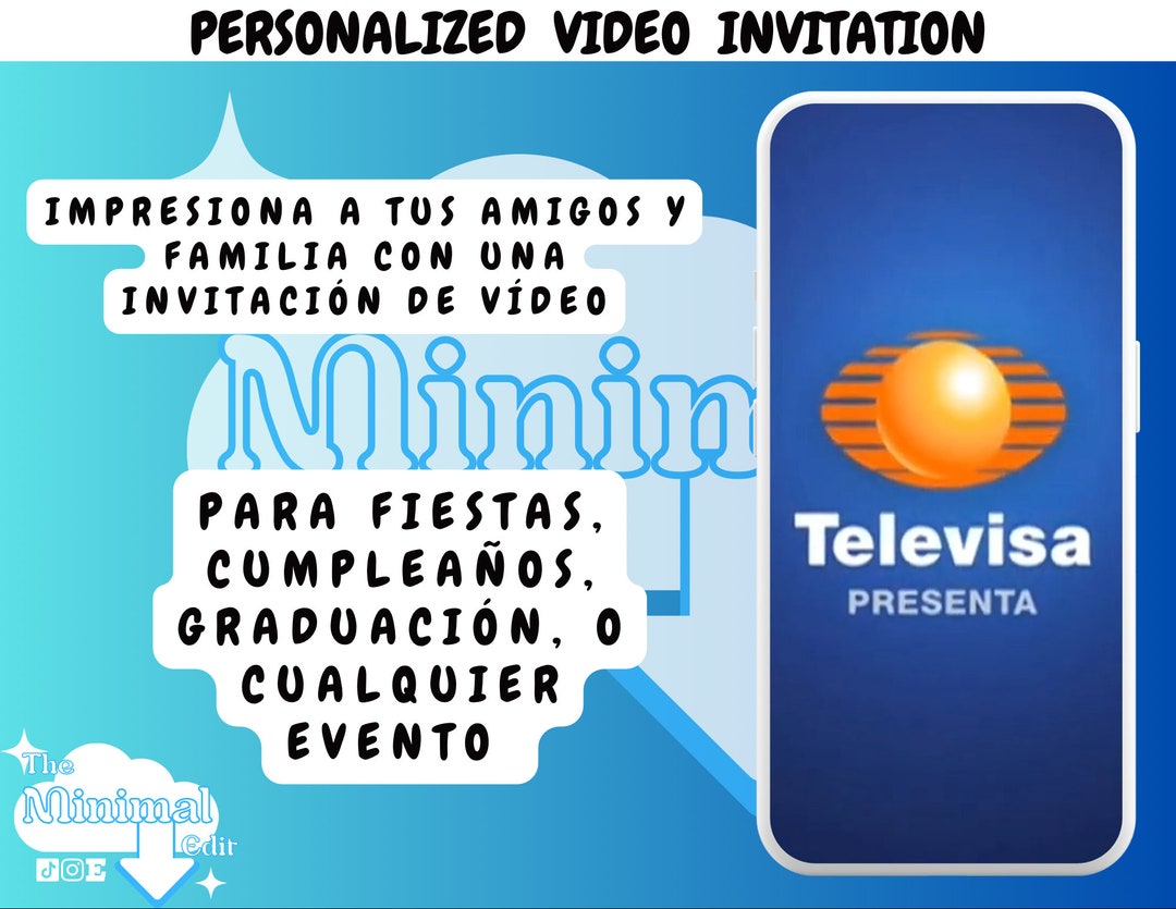 Invitacion personalizada televisa peso pluma natanael cano - Etsy México