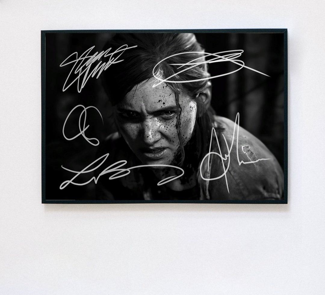 The Last of Us Part II TLOU2 Video Game FULL CAST Signed Autographed ...