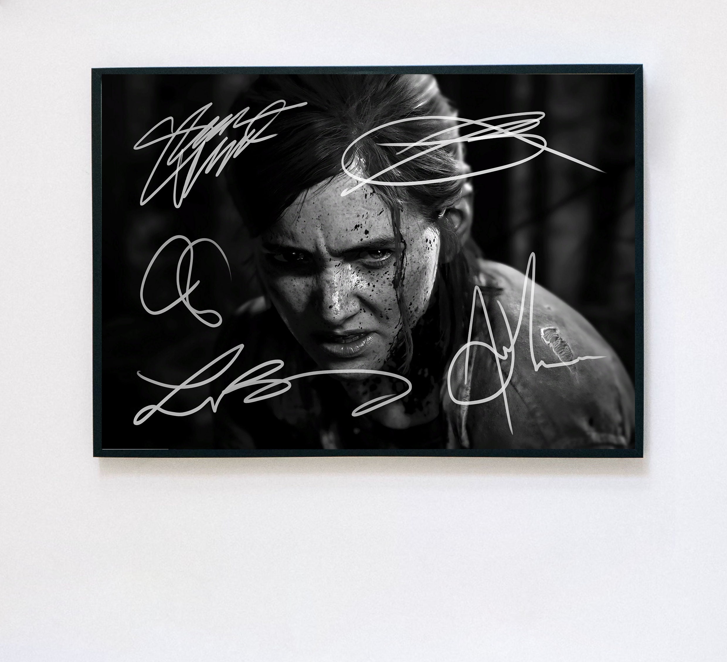 The Last of Us Part II TLOU2 Video Game FULL CAST Signed Autographed ...