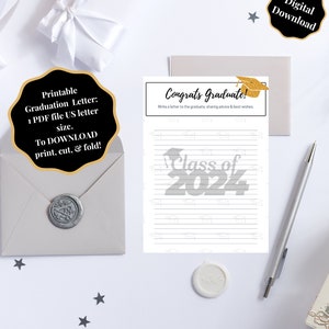 2024 Graduation - Write a Letter to the Graduate in Your Life Sharing ...