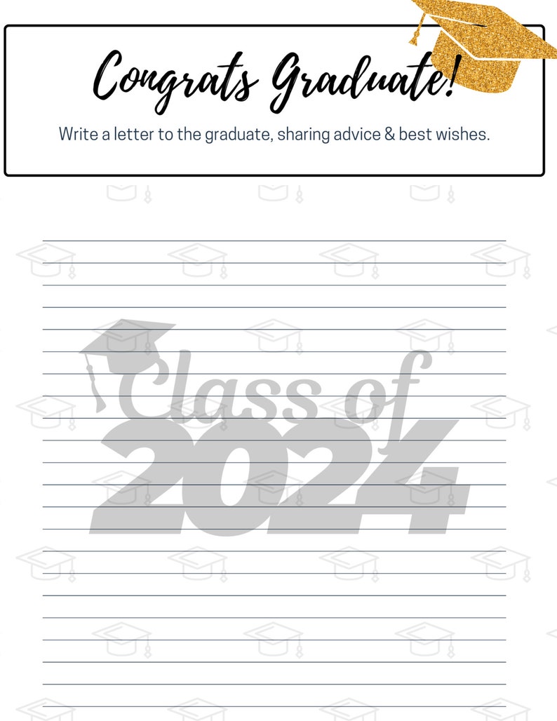 2024 Graduation - Write a Letter to the Graduate in Your Life Sharing ...