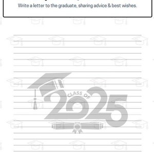 2025 Graduation - Write a Letter to the Graduate in Your Life Sharing ...