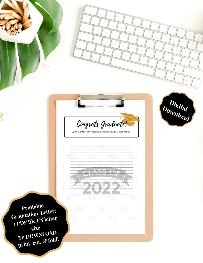 Graduation - Write a Letter to the Graduate in Your Life Sharing Advice ...