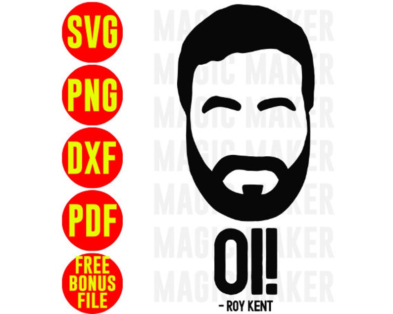 Roy Kent 'oi' Quote From Ted Lasso Svg Png Dxf - Etsy UK