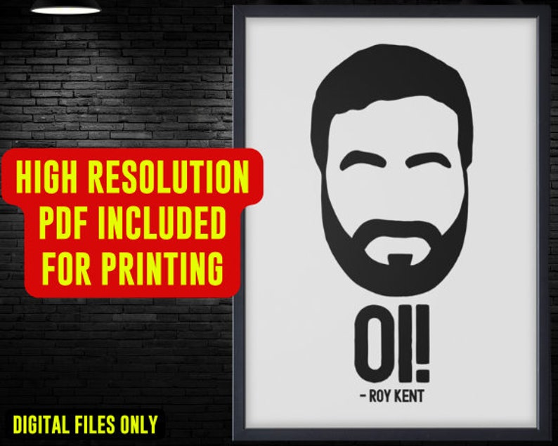Roy Kent 'oi' Quote From Ted Lasso Svg Png Dxf - Etsy UK