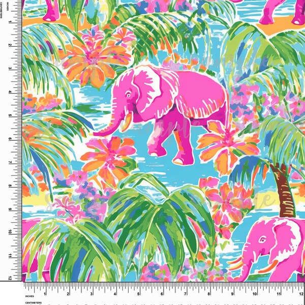 Preppy Elephant - Etsy