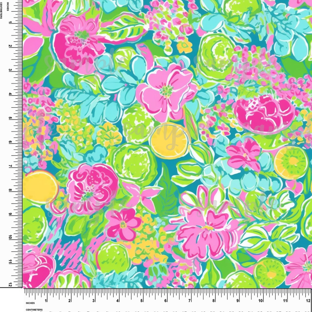 Bright, Flowers, Pink. Preppy Theme. Palm Beach. Lilly P Inspired ...
