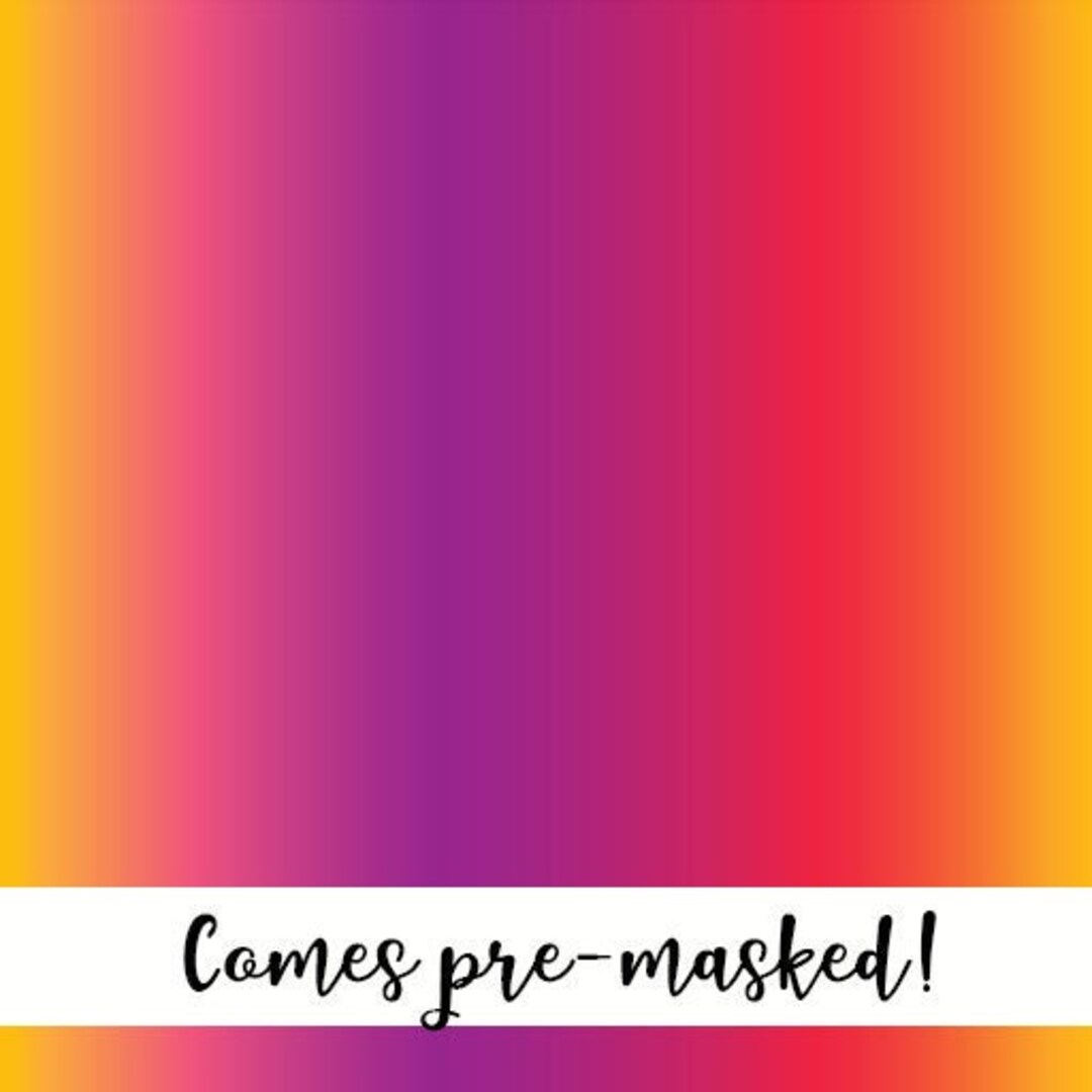 Sunset Gradient. Easypatterns Plus. Siser Heat Transfer Vinyl (HTV ...